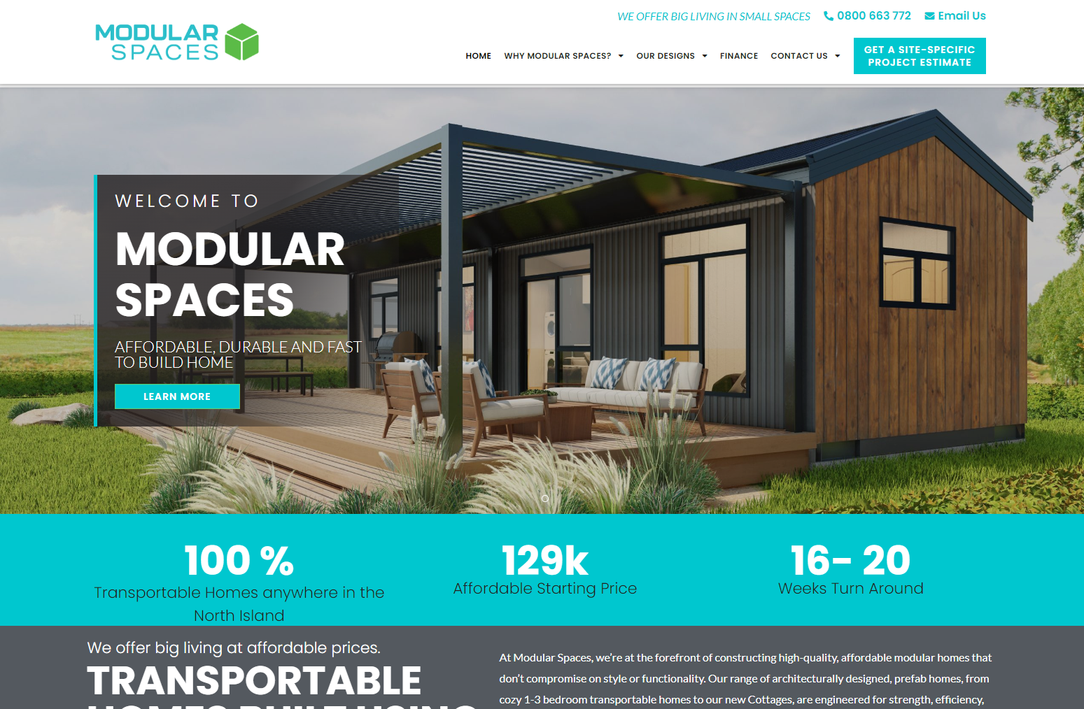 House Plans - Modular Spaces